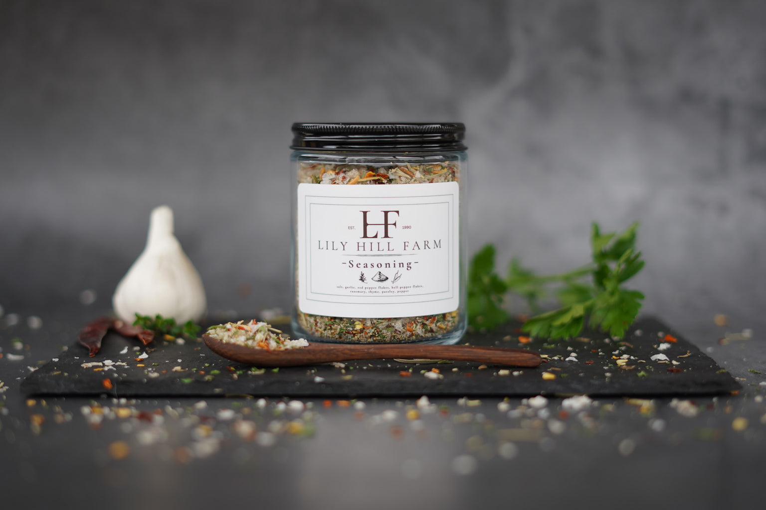 Salts & Seasonings — Lily Hill Farm